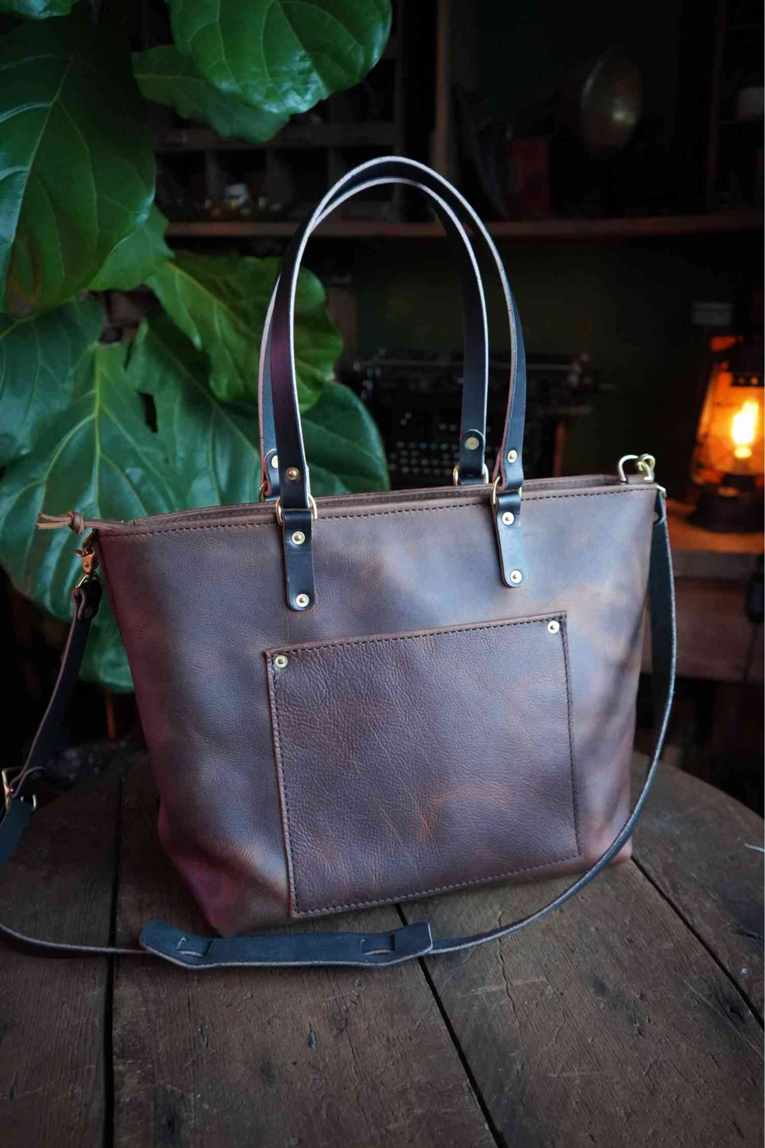 Getaway Zipper Tote - Solid Brass Limited Edition - Made In Canada ...
