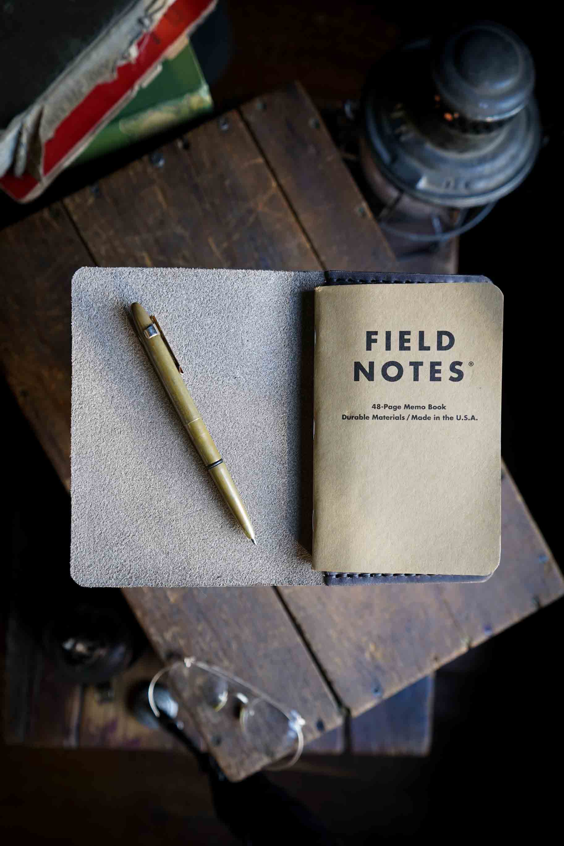 Log Book - Leather Notebook Cover - Handmade In Canada – Hammerthreads